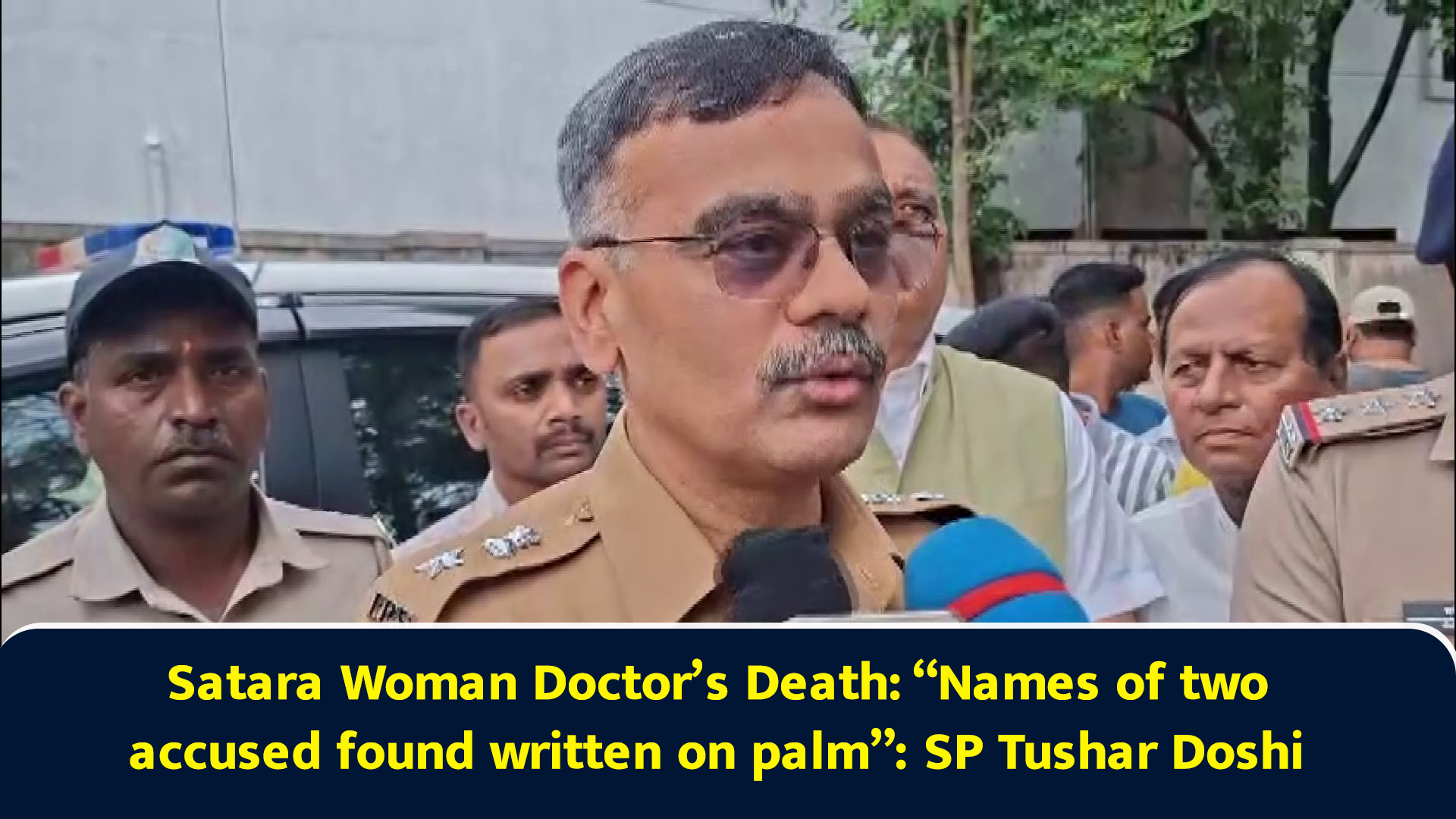 Satara Woman Doctor’s Death: “Names of two accused found written on ...