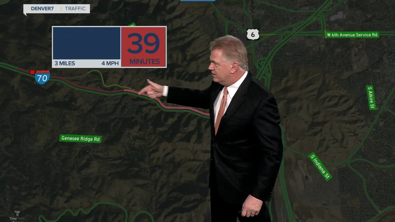 Criminal investigation into car fire on WB I-70 near Genesee exit ...