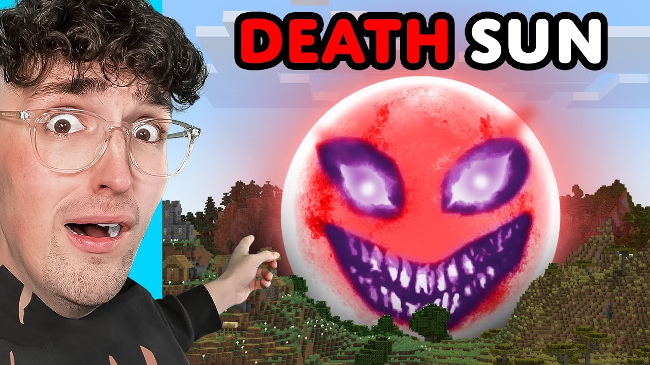 Minecraft’s DEATH Sun Scared My Friends Silly