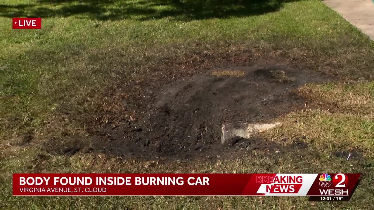Body discovered inside burning vehicle in St. Cloud, police say