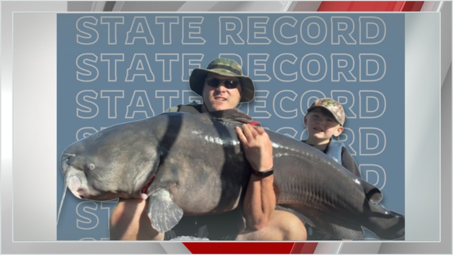 Iowa’s biggest blue catfish record broken with 105-pound catch