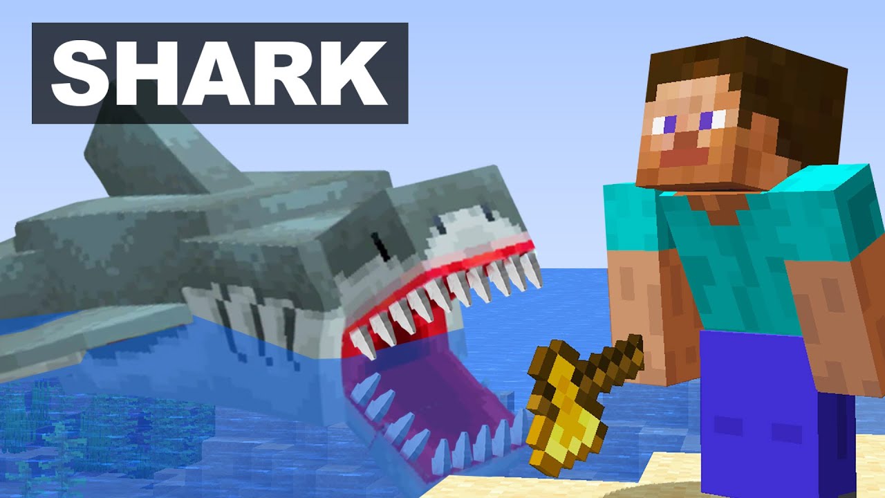 What Happens When You Play Minecraft as a Shark