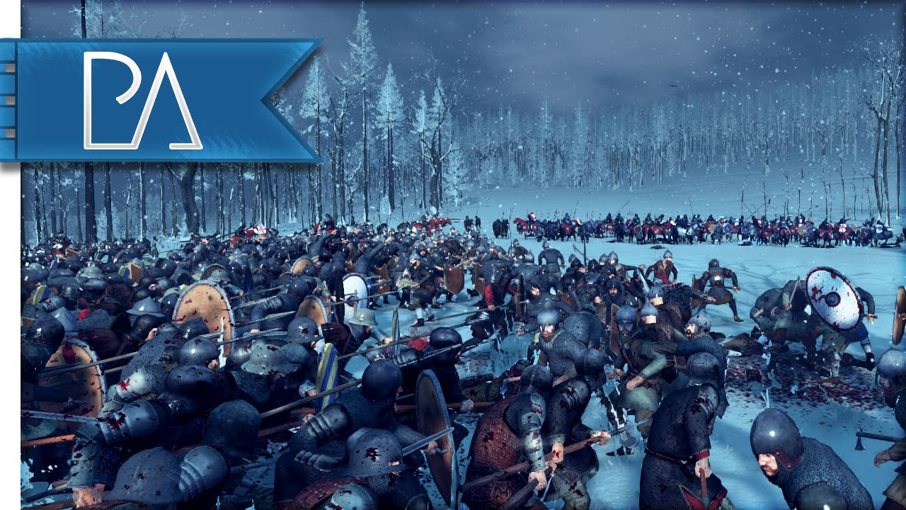 Frozen fields of courage - Medieval Kingdoms Total War 1212AD gameplay