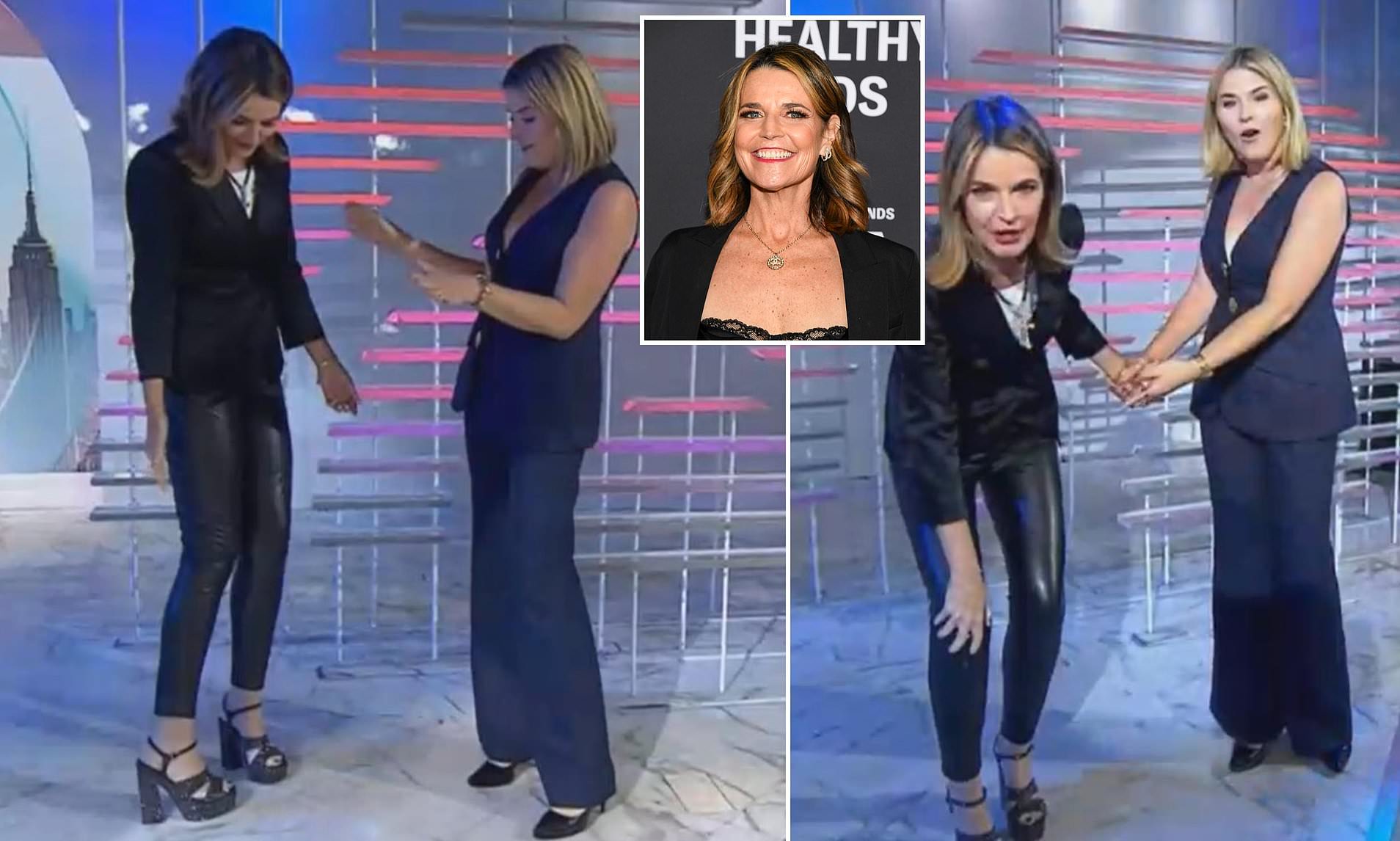 Today host Savannah Guthrie suffers embarrassing wardrobe malfunction ...