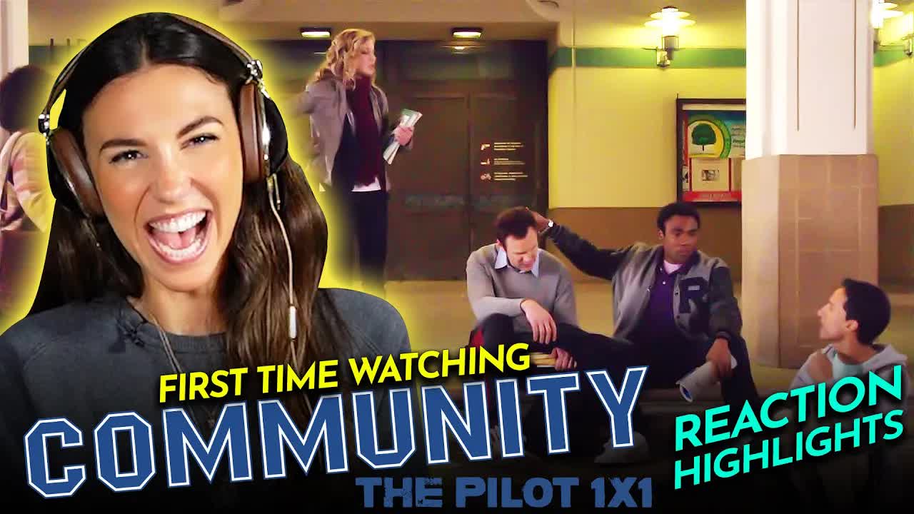 Coby reacts to Community 1x1 "The Pilot" (2009) TV show reaction first ...