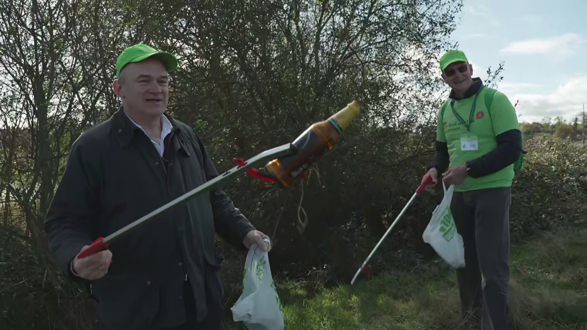 Sir Ed Davey: too early for me!