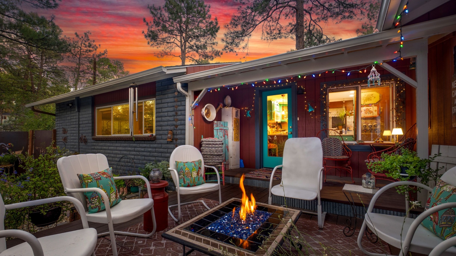 Tent igloos and fire pits: comfort campouts in cooler zones