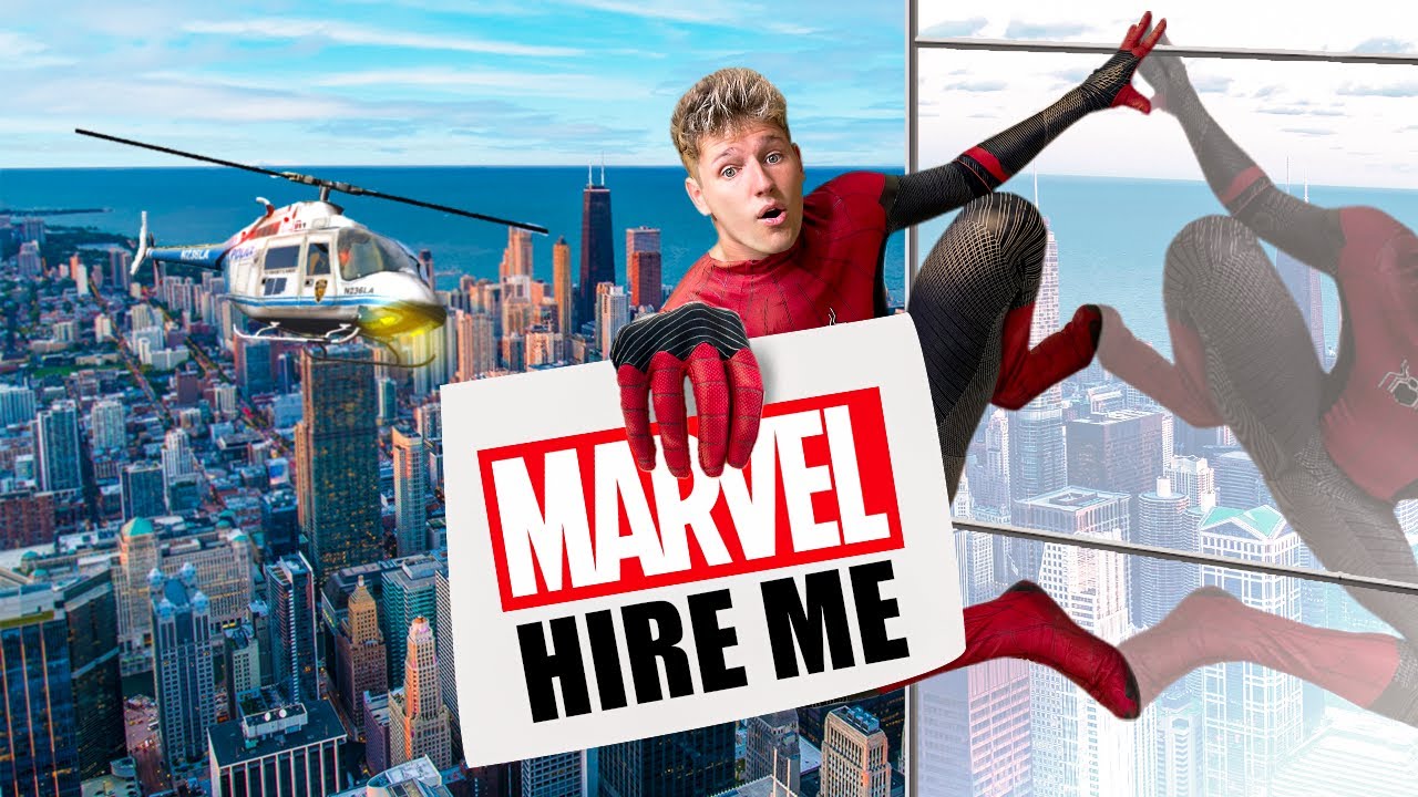 Athlete embarks on rigorous Spider-Man training in pursuit of Marvel career
