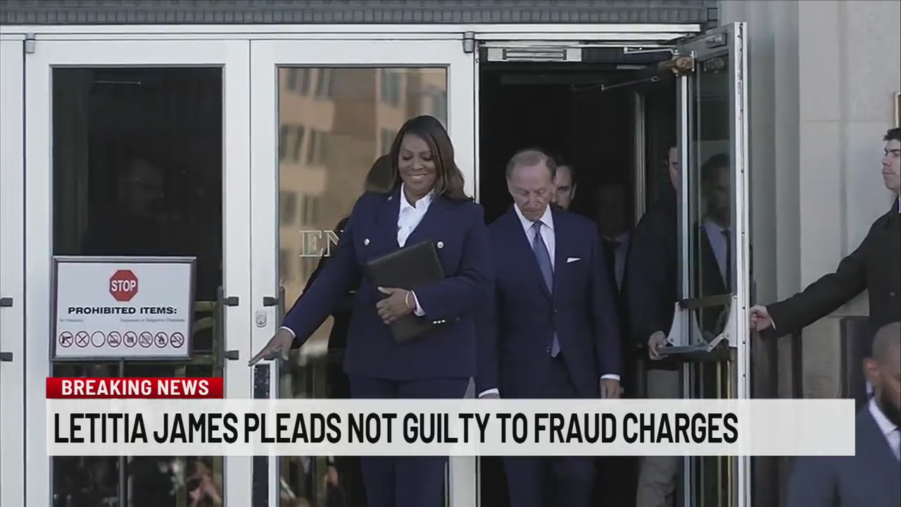 Letitia James pleads not guilty to fraud charges