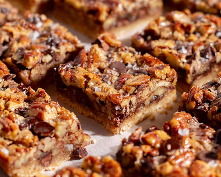 Chocolate Pecan Pie Bars