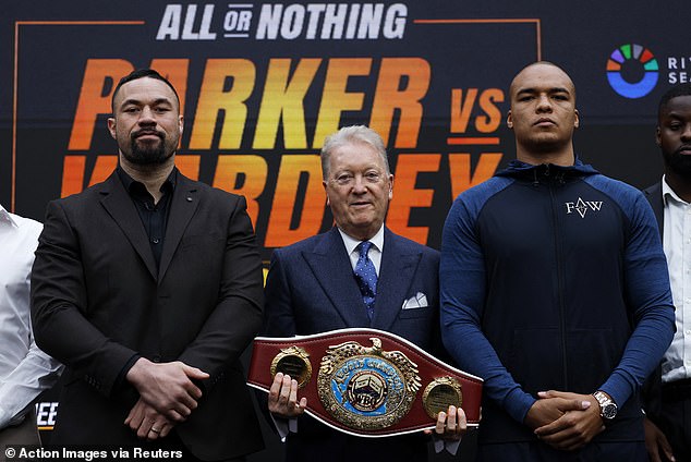 Parker and Wardley hit the scales as the pair put it all on the line ...