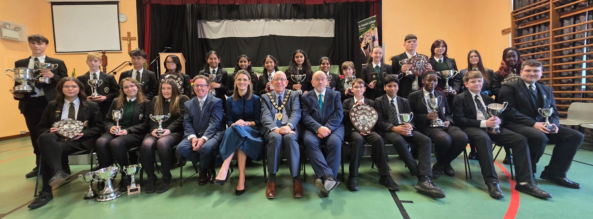 Annual prizegiving ceremony celebrated at St Patrick’s College in Ballymena