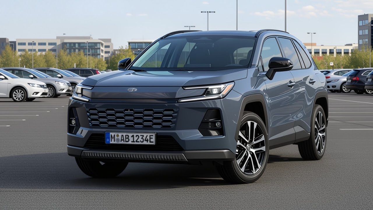 2026 Toyota RAV4 Hybrid (HEV) in Storm Cloud Blue im Check