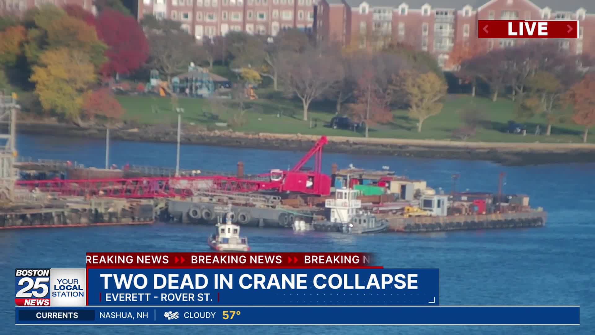 2 workers killed in crane collapse at industrial site in Everett, mayor ...