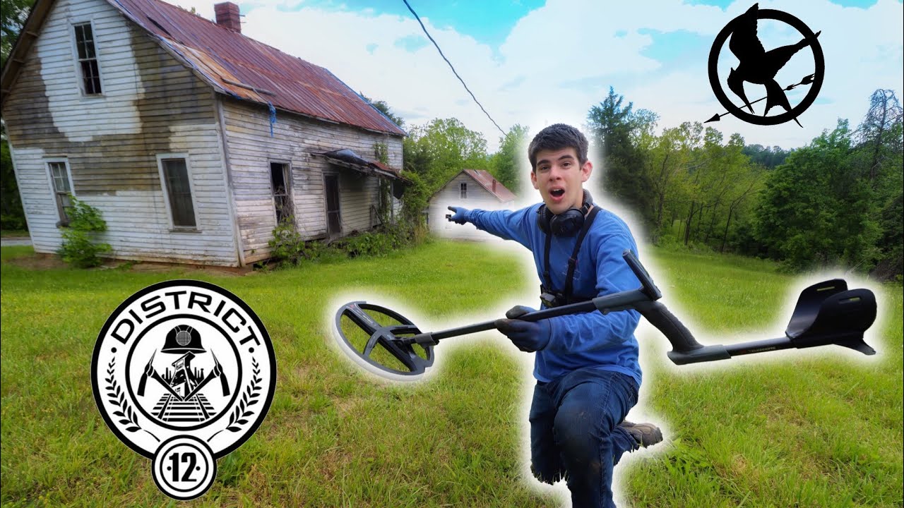 Metal detecting! You won't believe what we found at The Hunger Games!