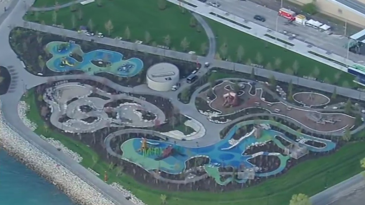 Ralph C. Wilson Centennial Park in Detroit opens on Saturday, Oct. 24