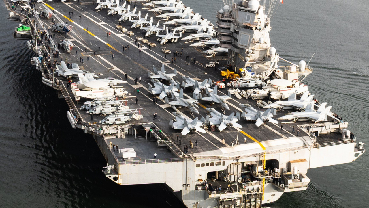 What Makes USS Gerald R Ford Carrier Strike Group A Key Player In US ...