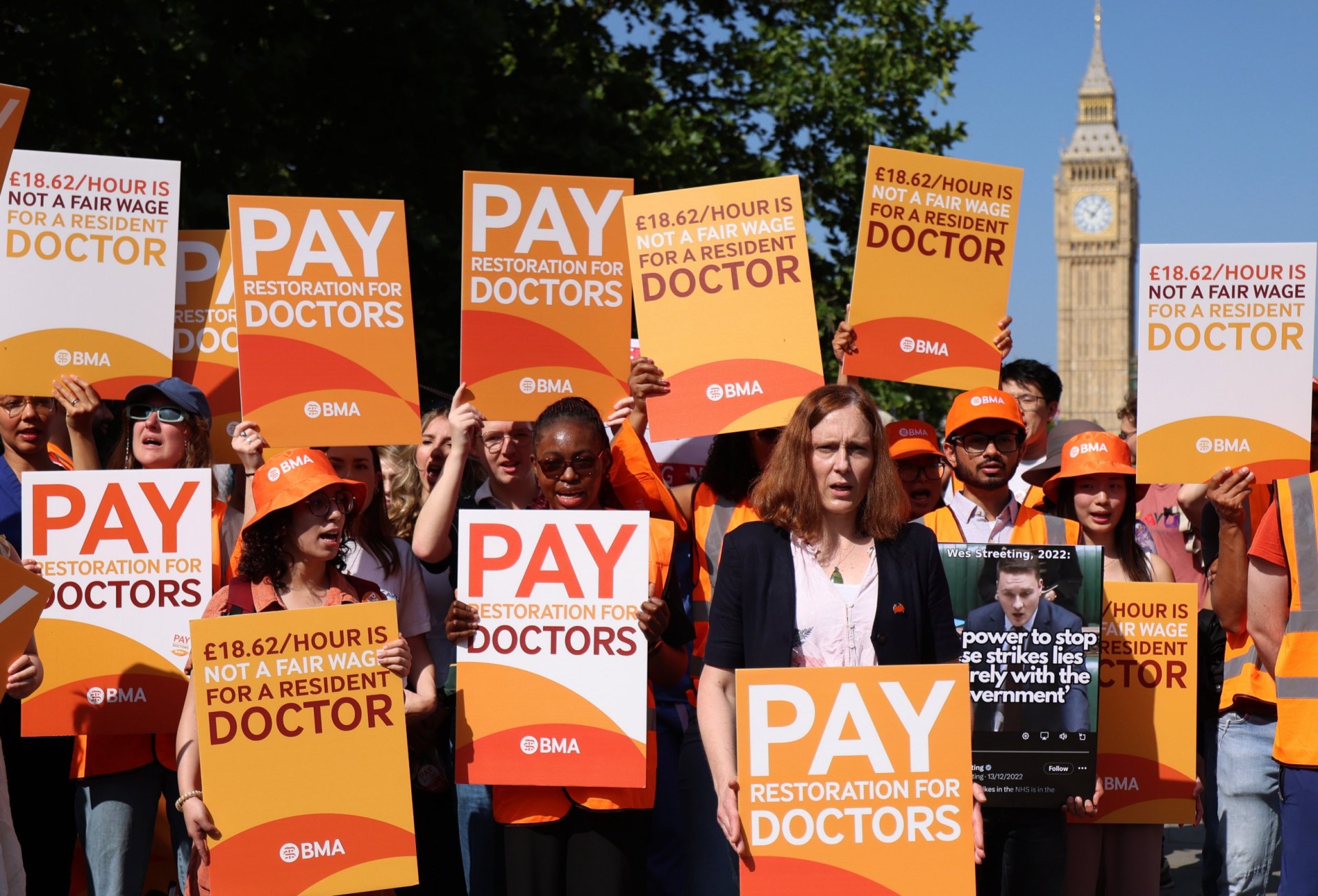 When are resident doctors going on strike in 2025?