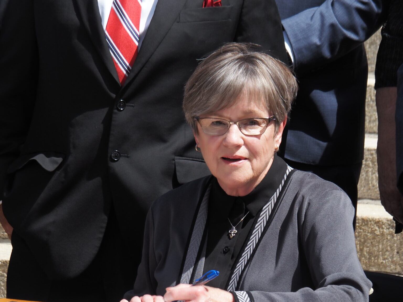 Governor Kelly adds food drives to remaining budget tour stops