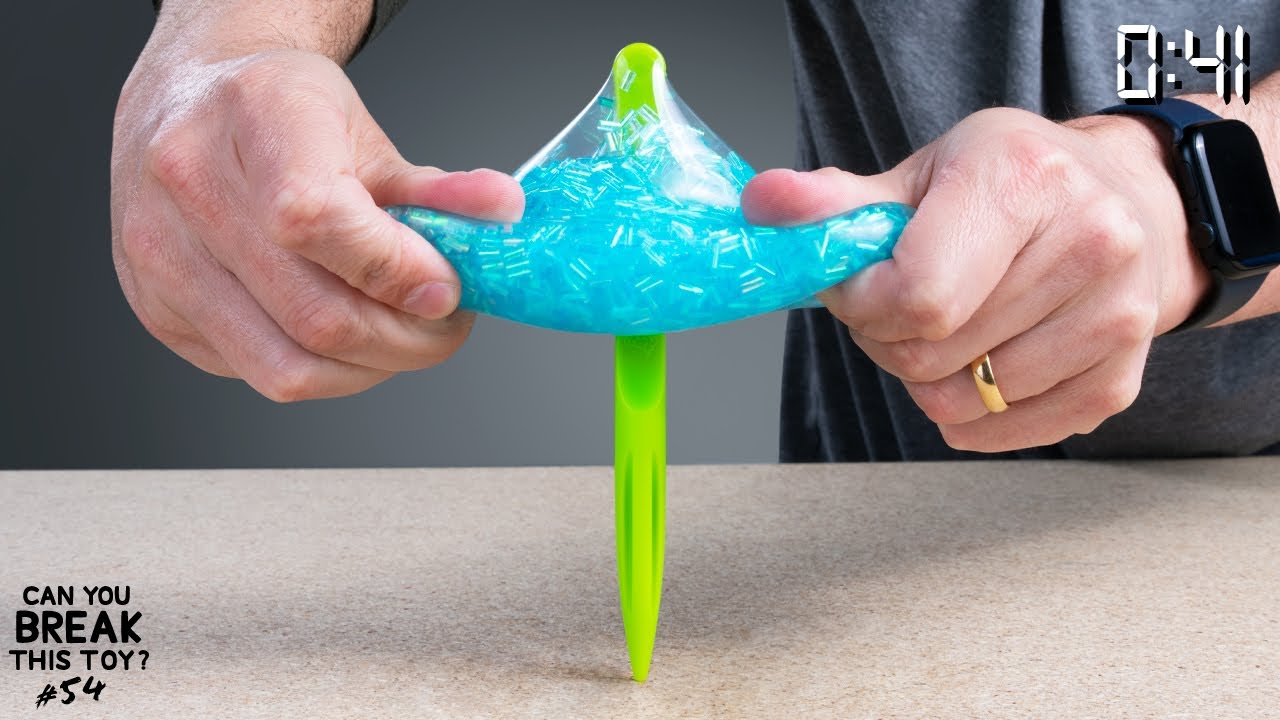 I tried to break the unbreakable toy! 💥