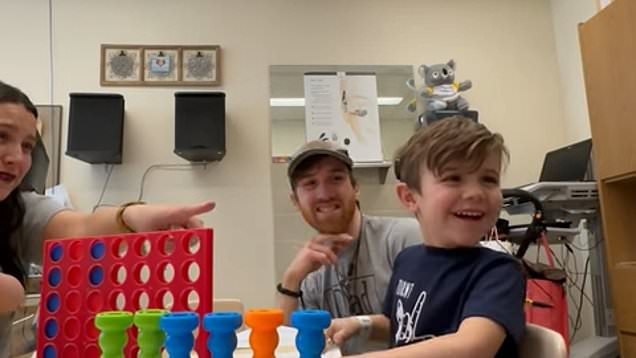 Deaf boy hears his family for the very first time