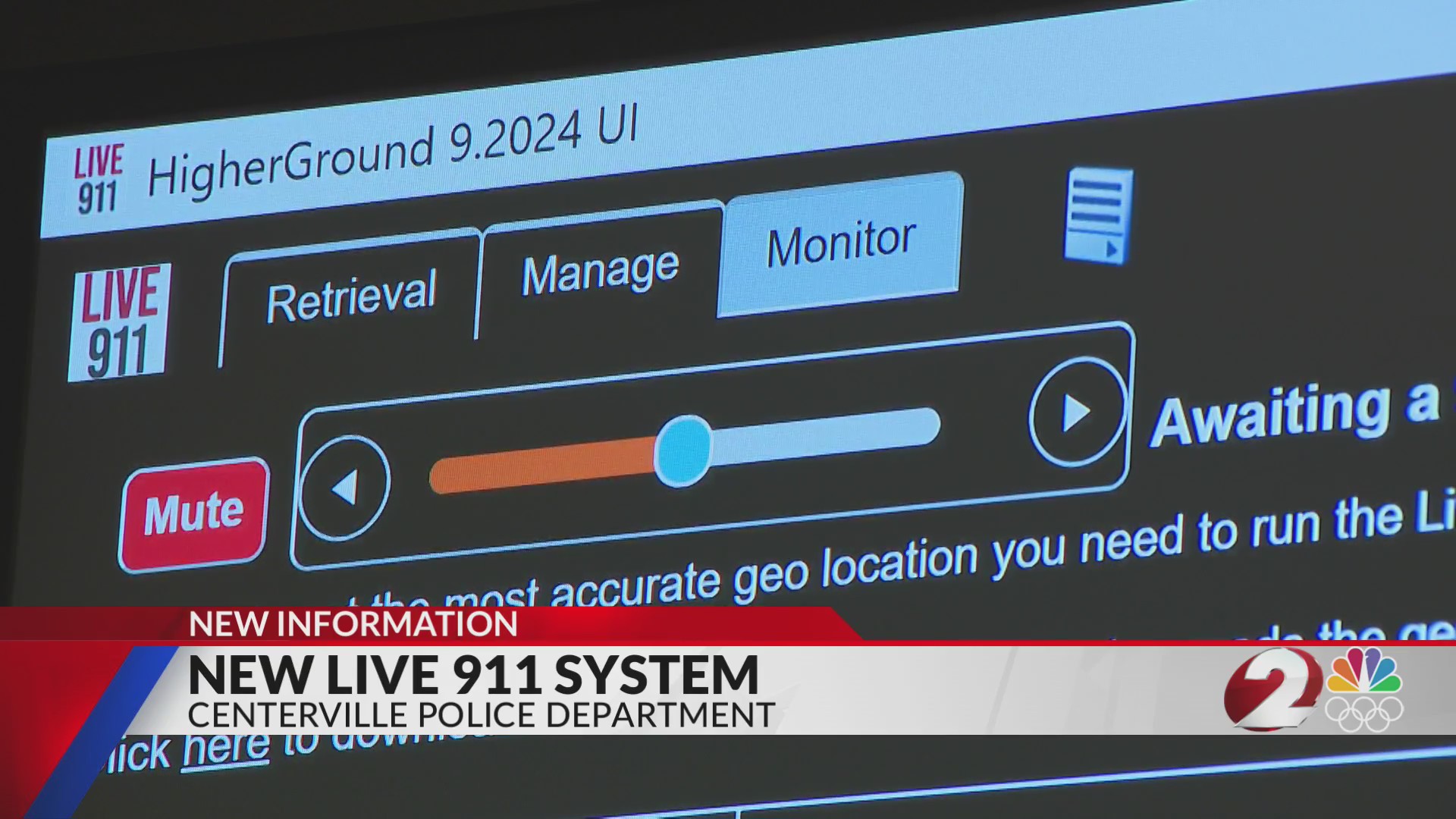 Centerville Police's new live 911 system improves response time