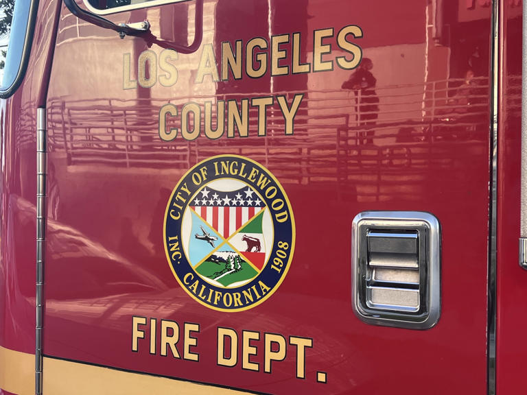 Marijuana found out at burned out commercial building in Inglewood