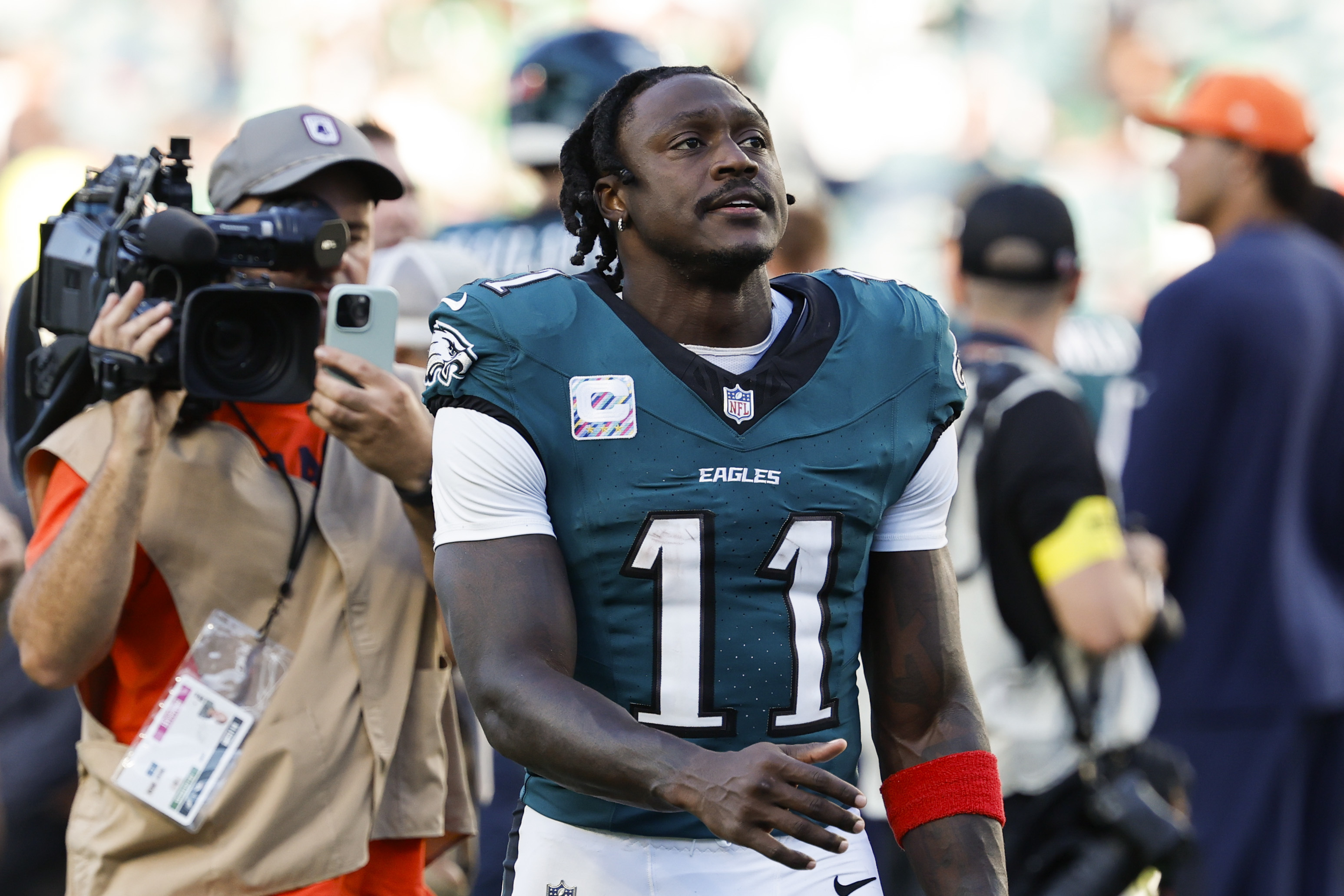 Eagles’ A.J. Brown ruled out for Giants game with hamstring injury