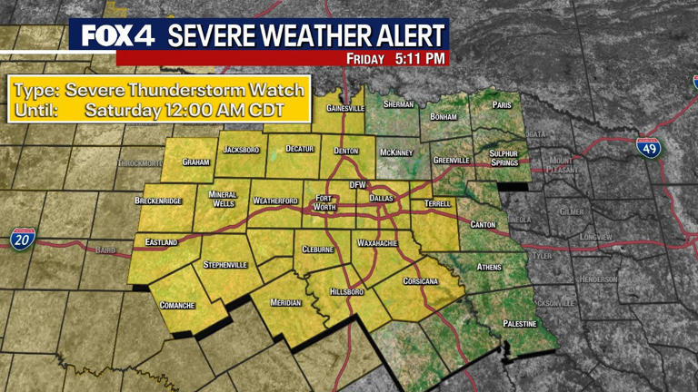Dallas weather: Strong storms, winds move through North Texas, knock ...