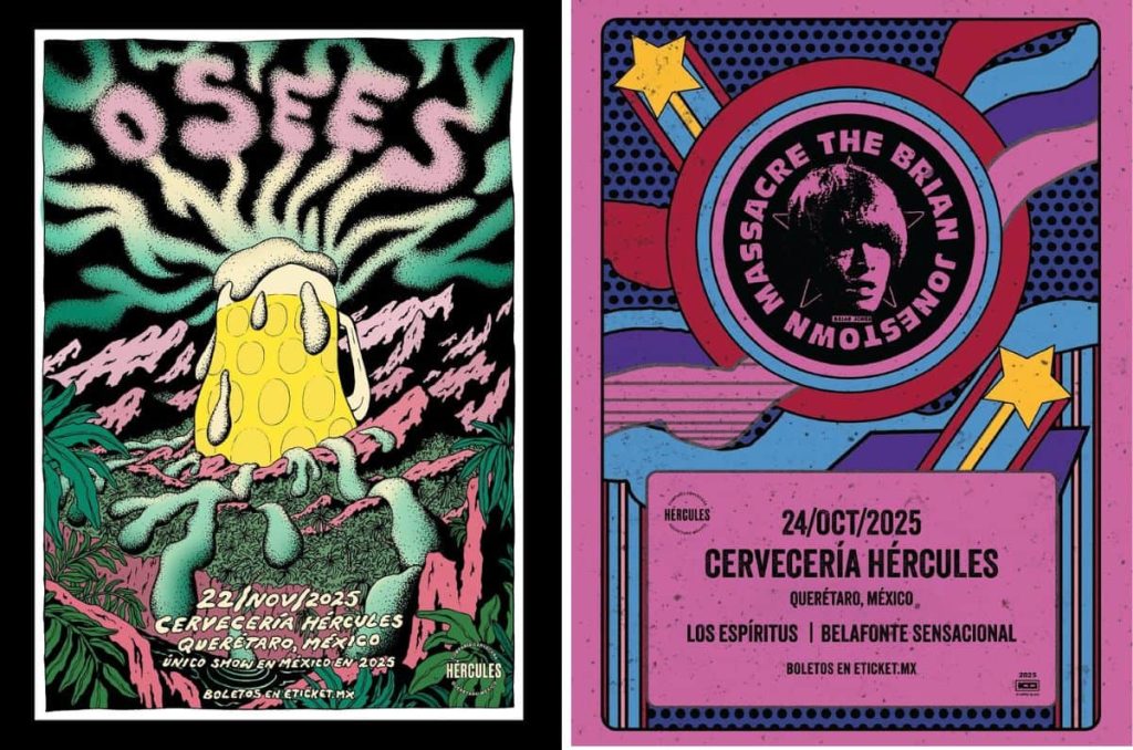 La Cervecería Hércules en Querétaro Agenda a dos Gigantes del Rock ...