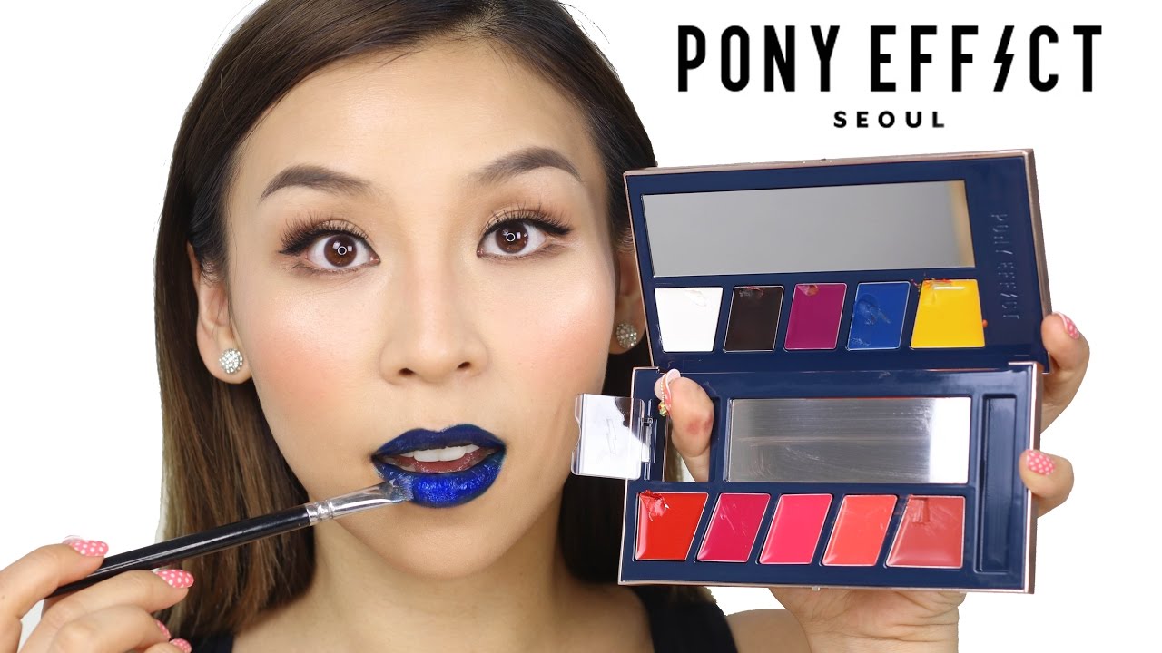 Watch me test pony effect makeup products!