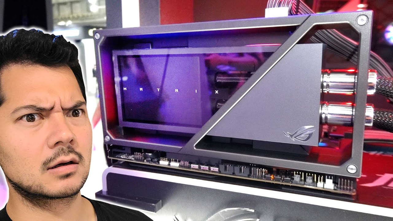 Most beautiful (expensive-looking) GPU I've seen | Asus at Computex 2023