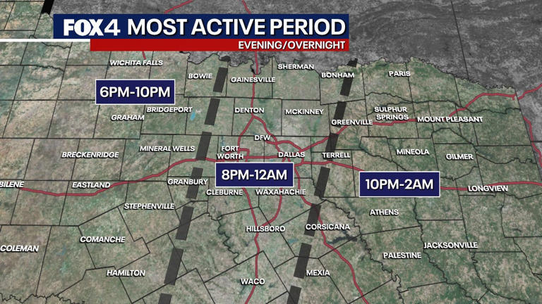Dallas weather: Strong storms, winds move through North Texas, knock ...