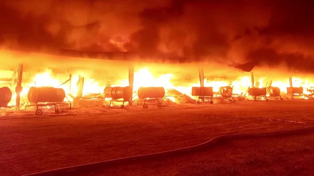 Georgia peanut plant expected to keep burning for a while