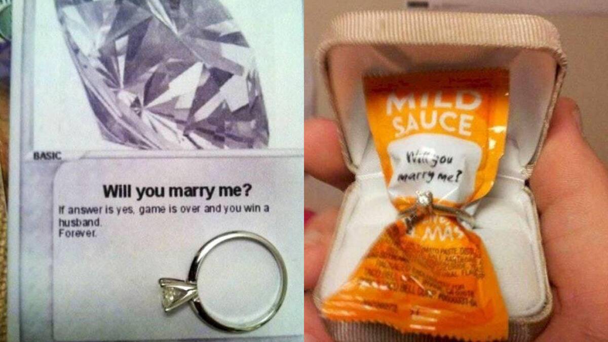 Terrible proposals that will make you want to stay single