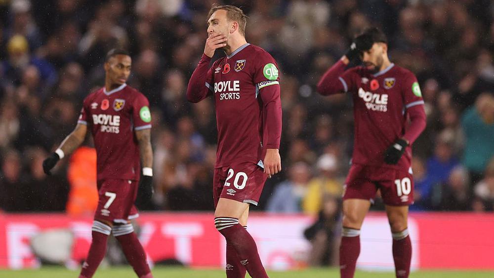 'They're in trouble' - West Ham make worst start in 52 years