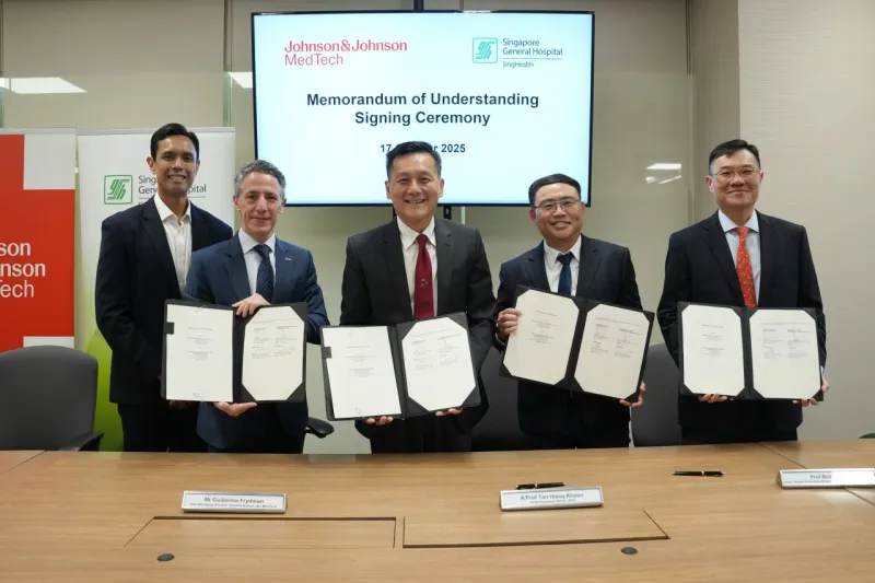 Singapore General Hospital expands partnership with Johnson & Johnson