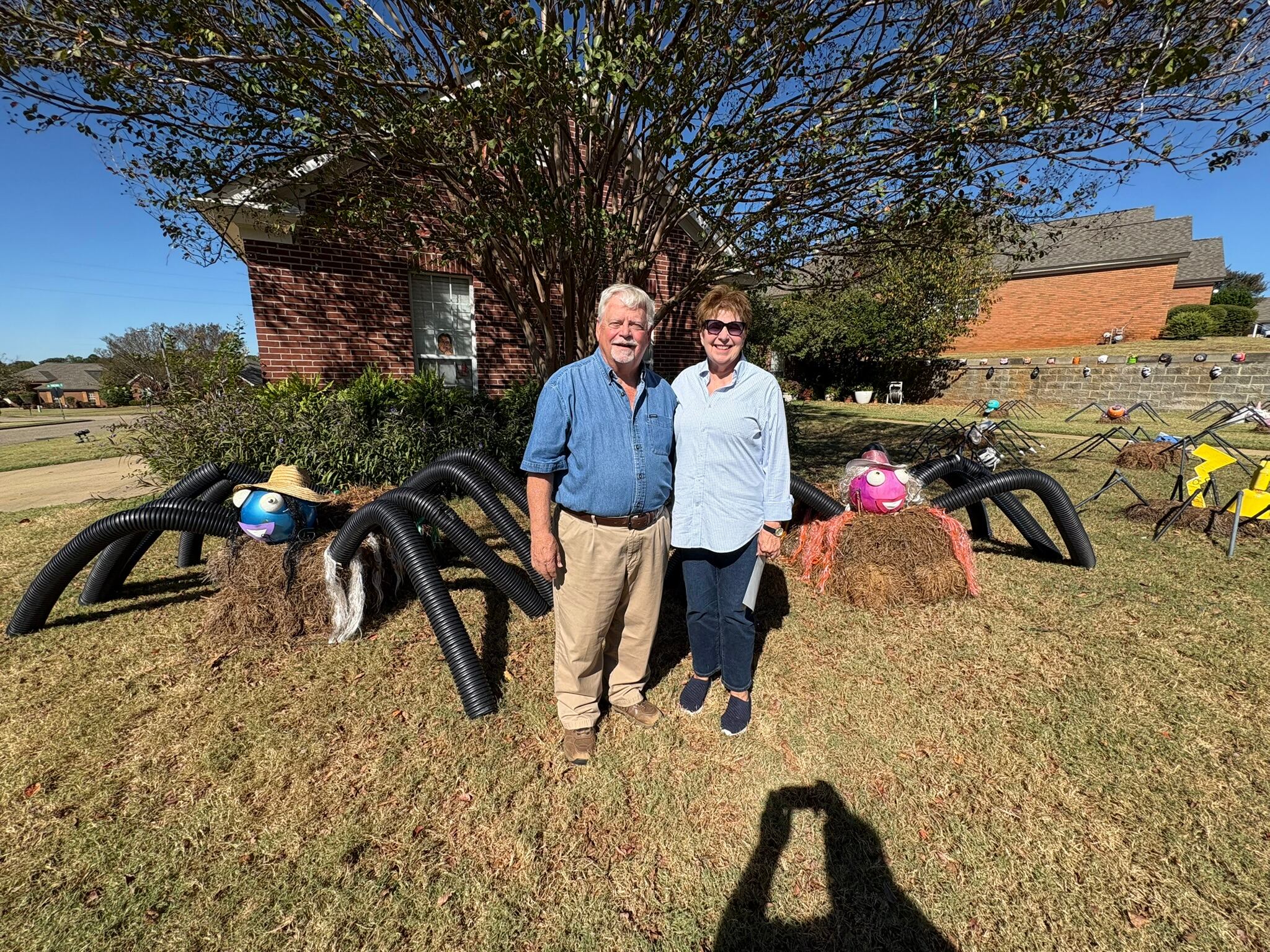 Neighbors bring Spider-verse to Prattville with hand made Halloween ...