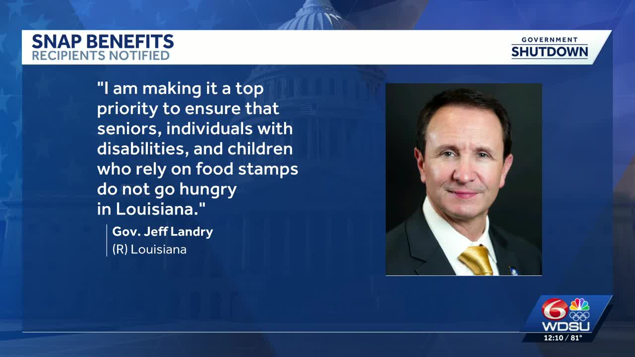 State of Emergency issued over government shutdown impacting SNAP benefits