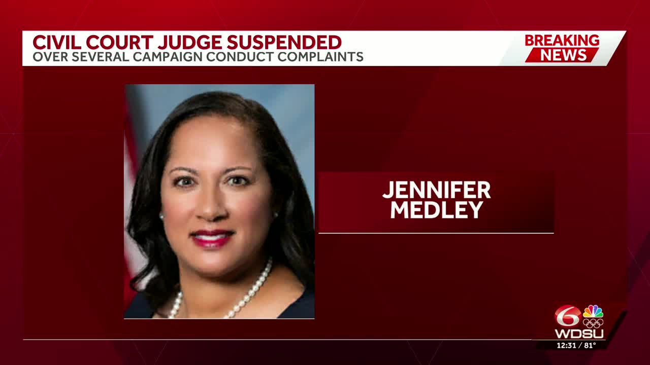 Civil Court Judge Jennifer Medley suspended over campaign conduct ...