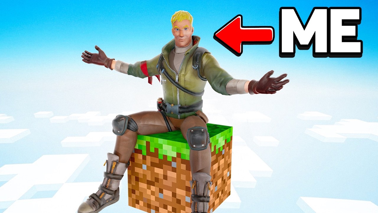 I tried to survive one block in Fortnite and failed