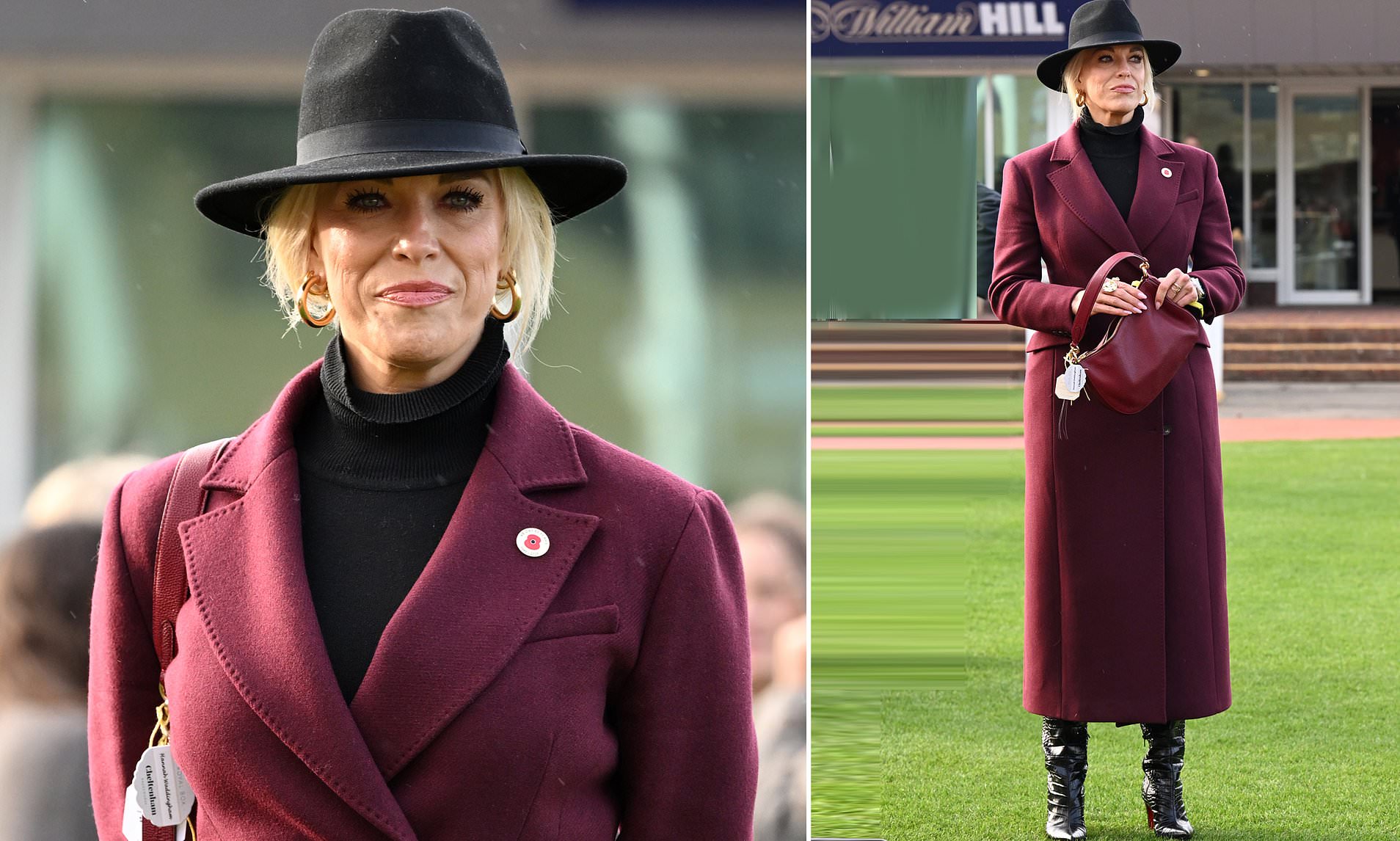Hannah Waddingham looks elegant at Cheltenham Showcase after being ...