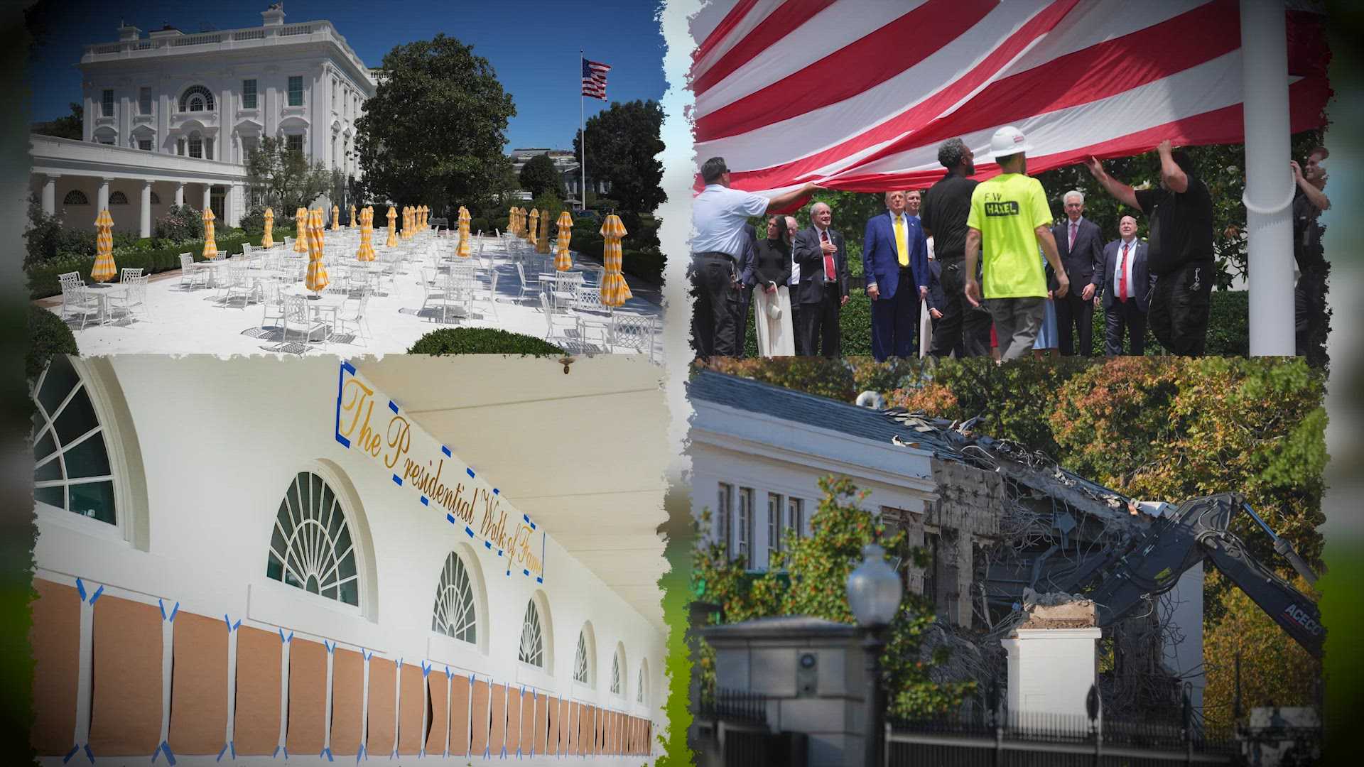 Swimming pools, basketball courts: How past presidents have left their ...