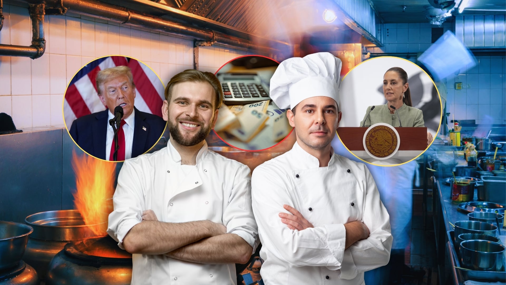 Mientras en México un cocinero gana 5 mil 600 pesos mensuales con ...