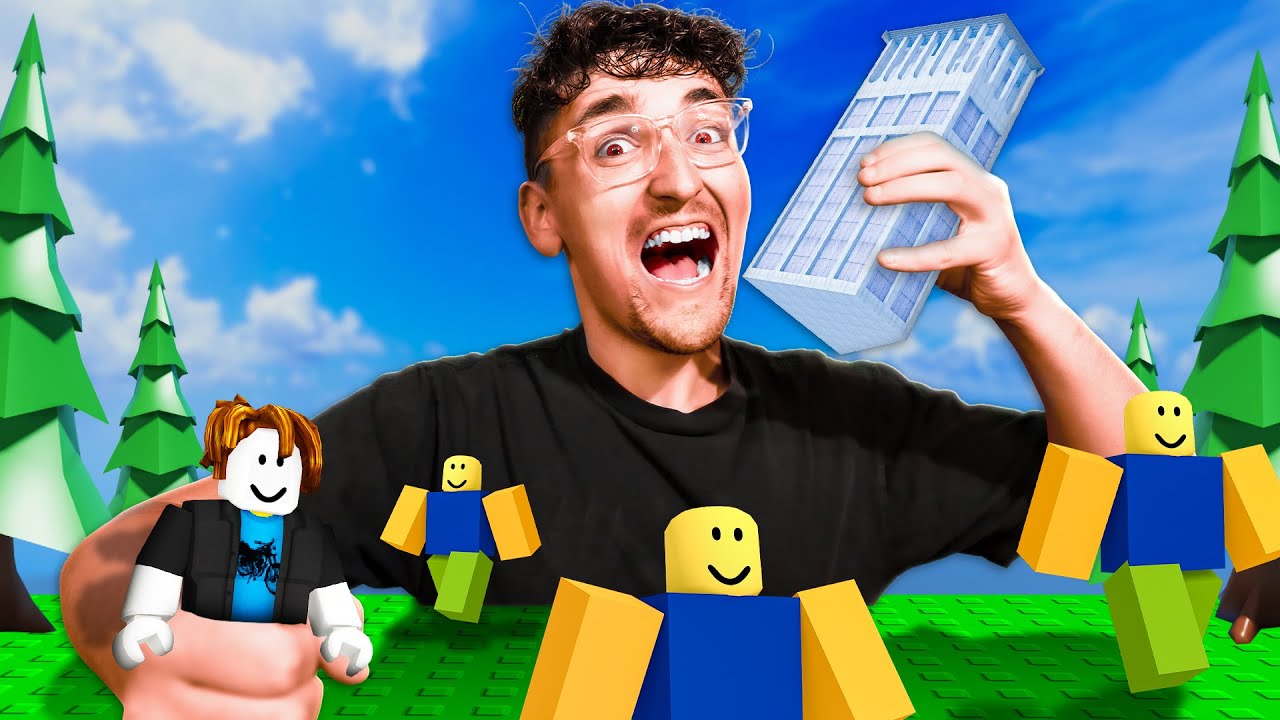 Eating the entire world in Roblox
