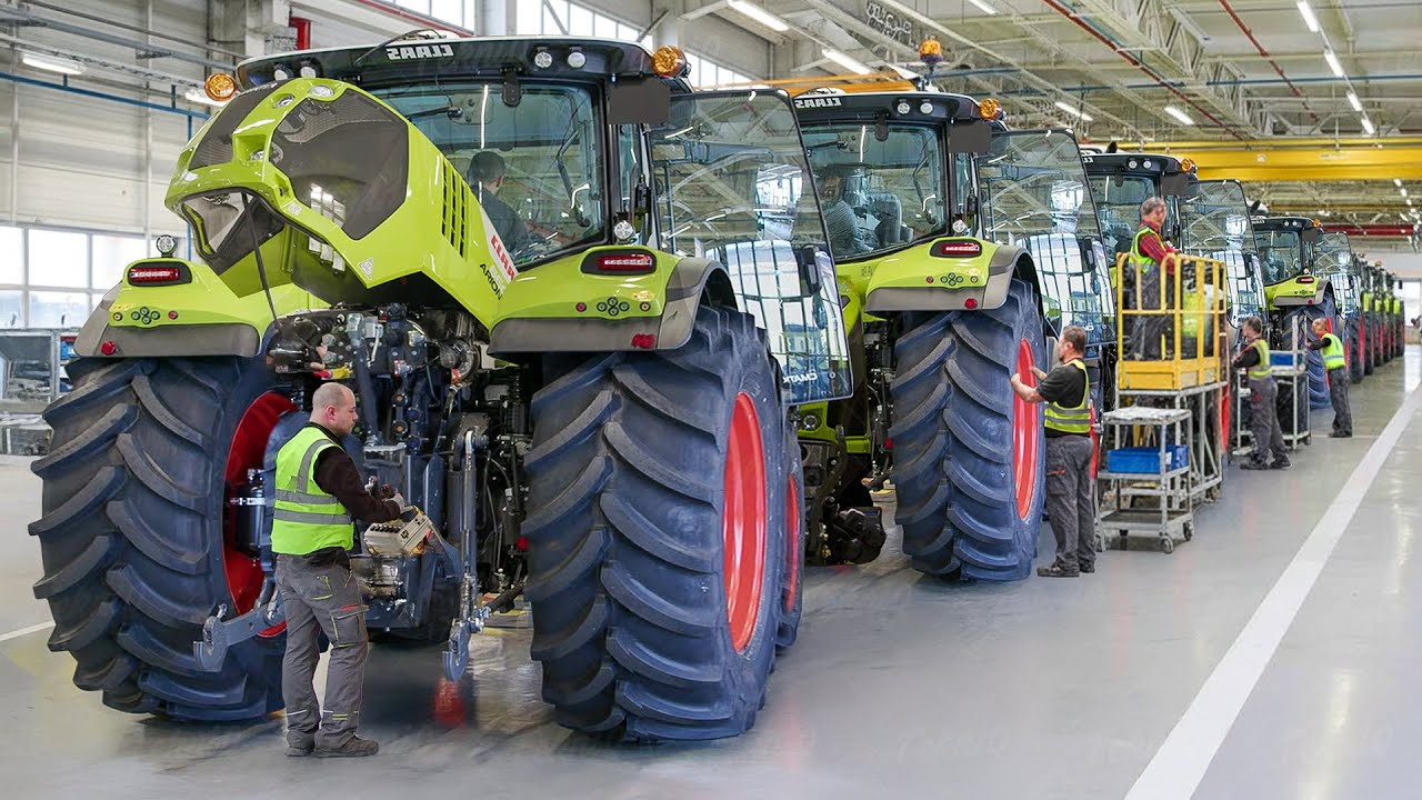 Exploring the advanced technology behind Europe's giant tractor ...