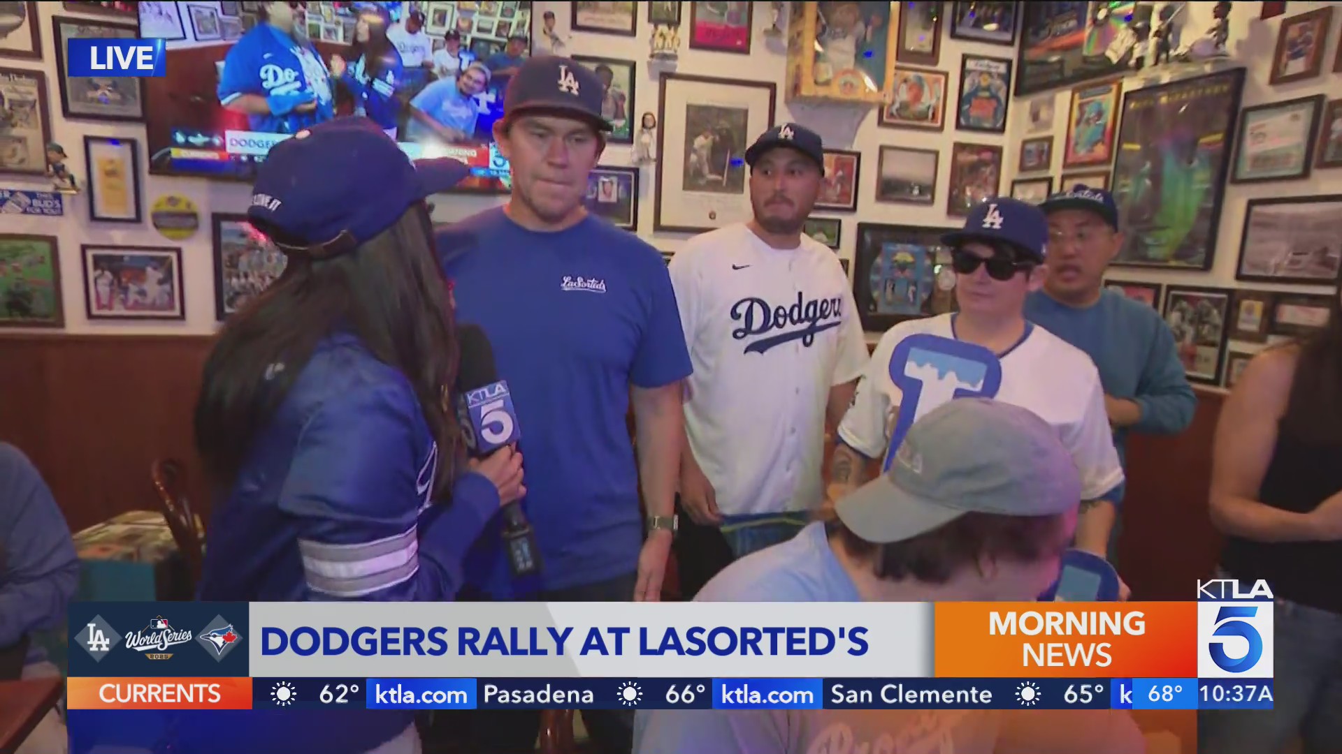 Dodgers Rally at LaSorted's (10 a.m.)
