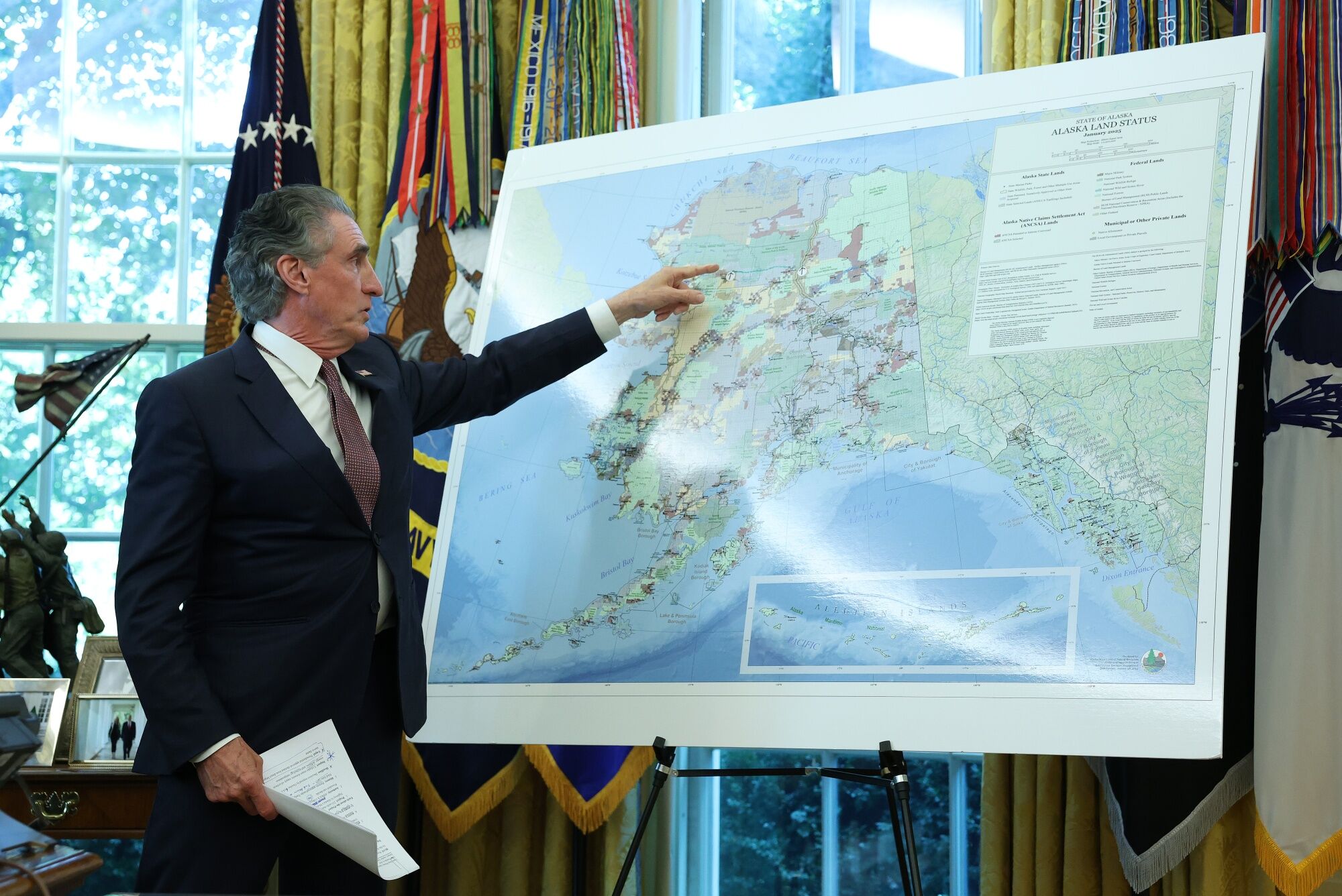 Interior’s Burgum Floats Shipping Gas From Alaska North Slope