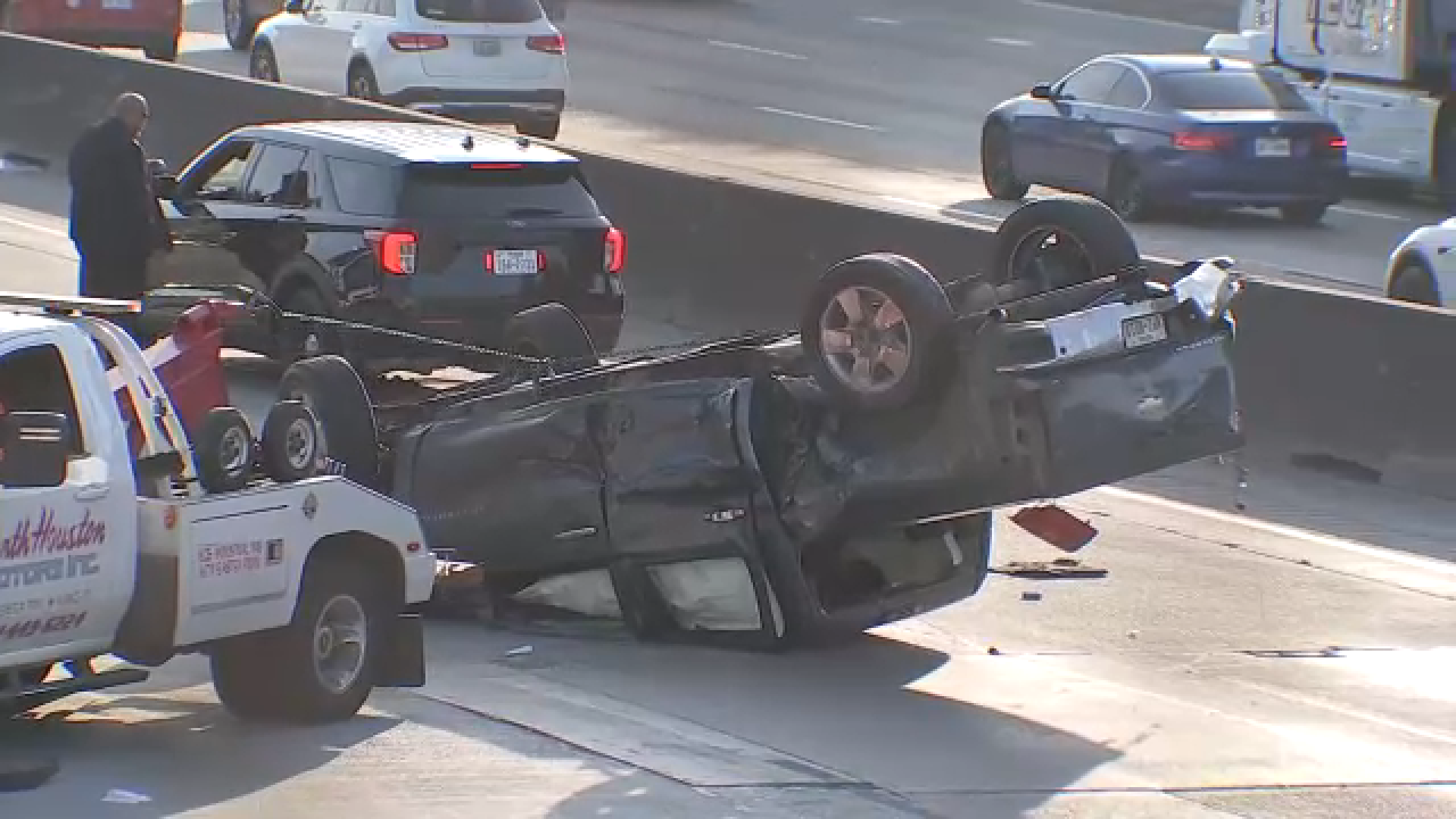 I-10 East Freeway westbound at Waco reopened after police say woman ...