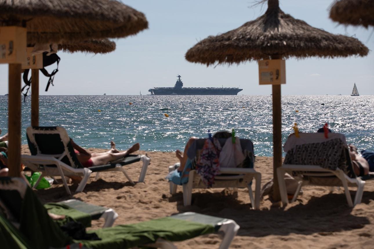 Navy Sends Major Aircraft Carrier To Caribbean Amid Military Campaign ...